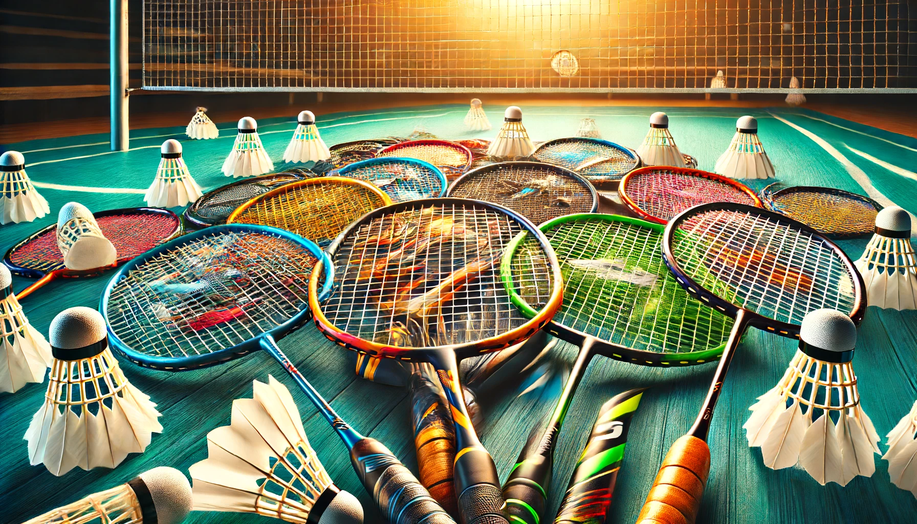 Badminton Rackets of Professional Players